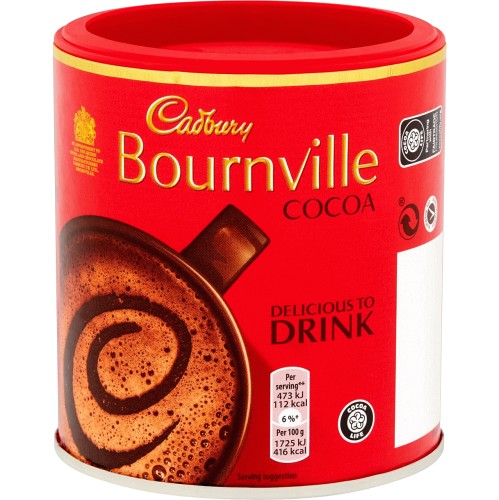 Cadbury Bournville Fairtrade Cocoa Powder - (125g) - Compare Prices ...